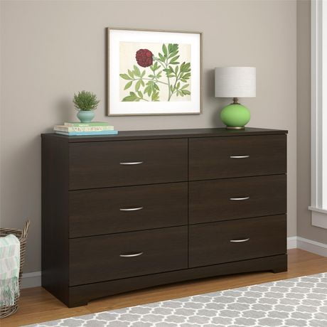 Click here for Ameriwood Home Crescent Point 6 Drawer Dresser  Vi... prices