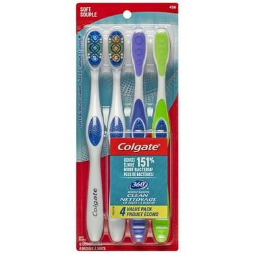 Colgate Extra Clean Toothbrush, Soft, 1 Count - Walmart.ca
