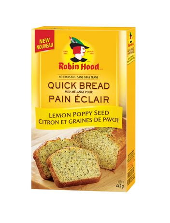 Robin Hood Lemon Poppyseed Quick Bread Mix, 442 g - Walmart.ca