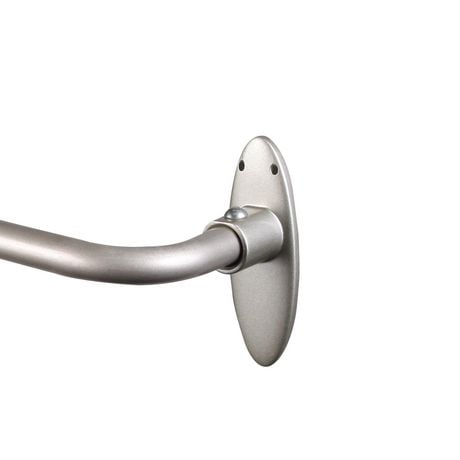 Lunar Fast Fit 1/2" Easy Install Complete Blackout Wrap Rod, Adjustable ...