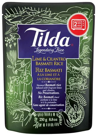 Tilda Lime & Cilantro Legendary Basmati Rice | Walmart Canada