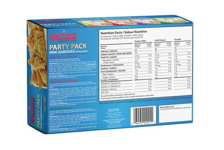 Shana Mini Samosa Party Pack - Variety Pack | Walmart Canada
