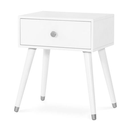 Click here for Forever Eclectic Mod Nighstand With Drawer  Matte... prices