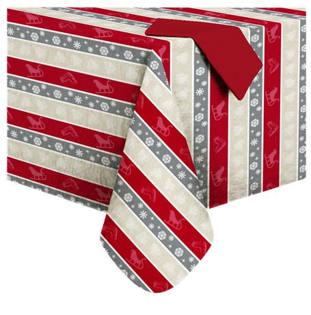 Holiday Time - Peva Tablecloth - Alpine | Walmart Canada