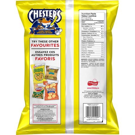 Chester's Corn Twists Snack | Walmart Canada