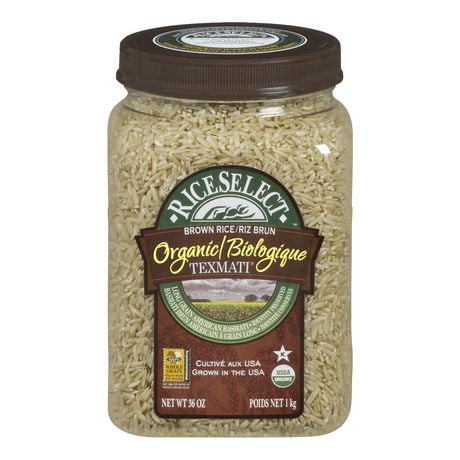 RiceSelect Organic Texmati Brown Rice Jar, A perfect choice for today’s ...