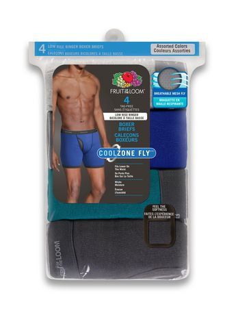Click here for Fruit Of The Loom Mens Low Rise Boxer Briefs  4-Pa... prices