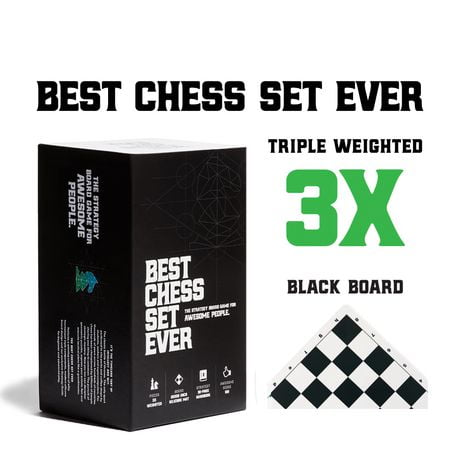 Click here for Chess Geeks Best Chess Set Ever Black prices