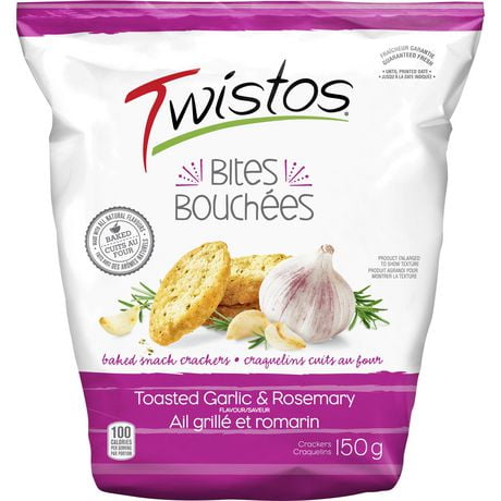 Twistos Toasted Garlic & Rosemary Crackers | Walmart Canada