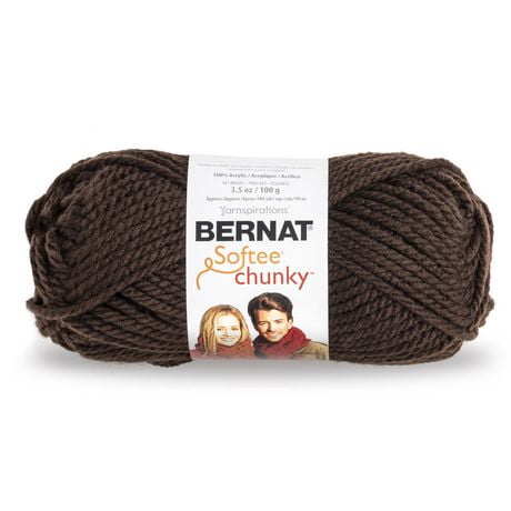 Click here for Bernat Softee Chunky Yarn (100 G/3.5 Oz) Dark Taup... prices