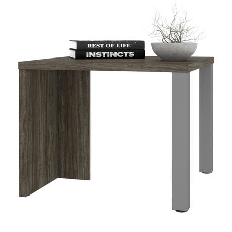 Click here for Bestar Lucida End Table Walnut Grey prices