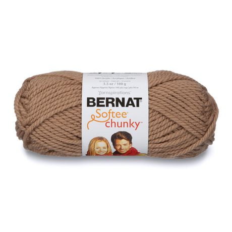 Click here for Bernat Softee Chunky Yarn (100 G/3.5 Oz) Soft Taup... prices