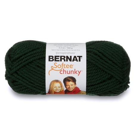 Click here for Bernat Softee Chunky Yarn (100 G/3.5 Oz) Dark Gree... prices