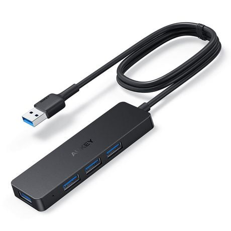 Click here for Aukey Unity Slim Series 4-In-1 Usb-A Hub - Black prices