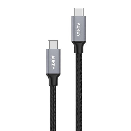 Click here for Aukey Usb-C To C Pd Charging Cable (3M) Black prices