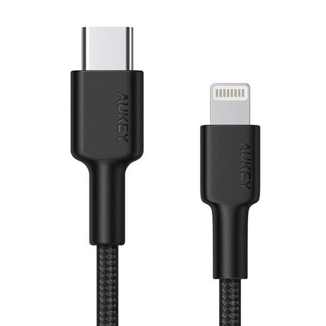 Click here for Aukey Usb-C To Lightning Pd Charging Cable (2M) Bl... prices