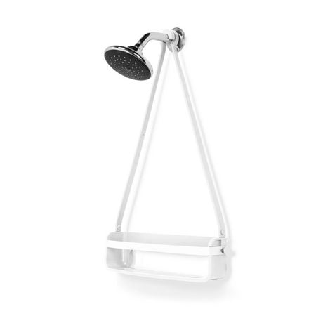 Click here for Umbra Flex Single Shelf Shower Caddy White White prices