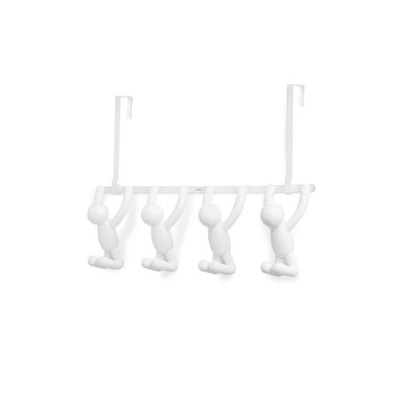Click here for Umbra Buddy Over The Door 4 Hook White White prices