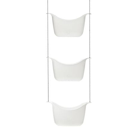 Click here for Umbra Bask Shower Caddy White/Nickel White/Nickel prices