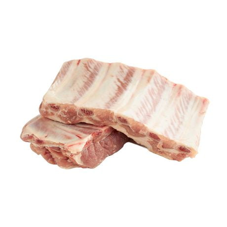 Pork Baby Back Rib, 1 Tray, 0.30 - 0.80 kg - Walmart.ca