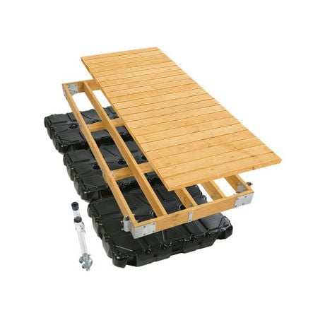 Port Side Commercial Grade Floating Dock Kit - 4'x10' | Walmart Canada