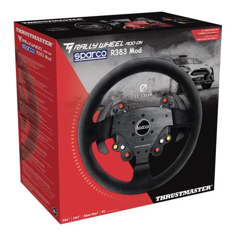 Click here for Thrustmaster Sparco Rally Wheel Add On R 383 Mod B... prices