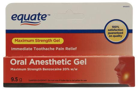 Equate Oral Anesthetic Gel 9.5g, 9.5g - Walmart.ca