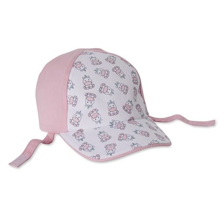 Click here for George Baby Girls Unicorn Baseball Cap With Chinst... prices