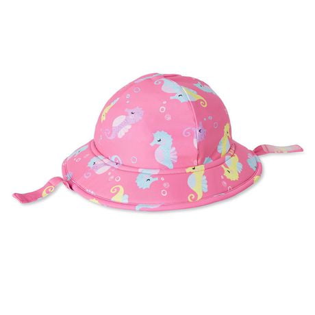 Click here for George Baby Girls Swim Hat Pink 0-12 Months prices