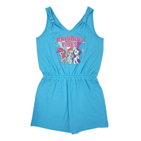 Click here for Transformers Girls Sleeveless Romper Blue S prices