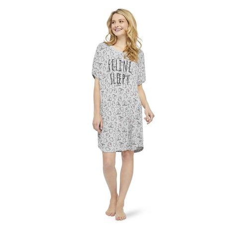 George Women's Printed Hacci Nightshirt | Walmart Canada