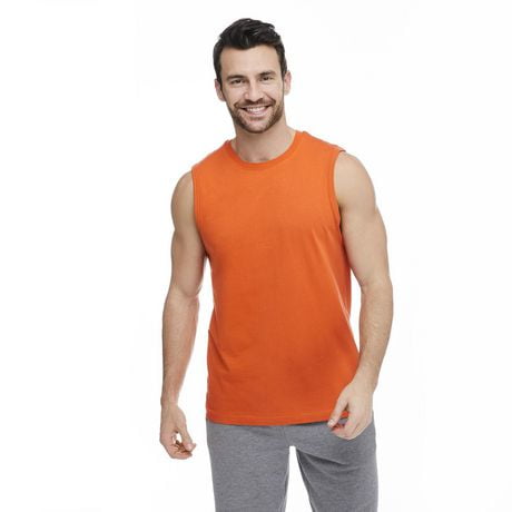 Click here for George Mens Basic Muscle Tank Orange M prices