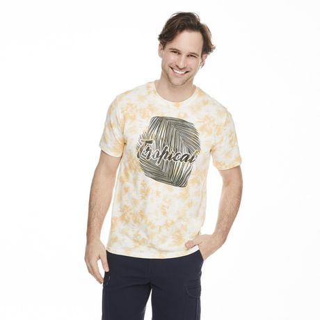 Click here for George Mens Short Sleeve Graphic Tee Orange M prices