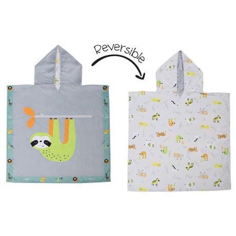 Click here for Flapjackkids - Reversible Kids Cover Up - Sloth /... prices