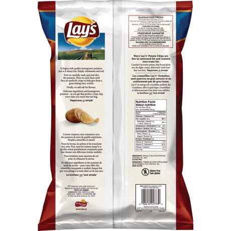 Lay's Wavy Original Potato Chips | Walmart Canada