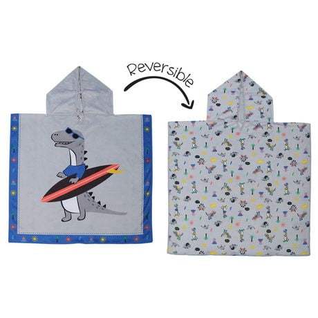 Click here for Flapjackkids - Reversible Kids Cover Up - Dino - Q... prices