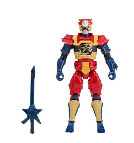 Power Rangers Super Ninja Steel Gold Ranger Action HERO Power up Figure ...