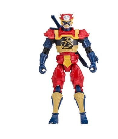 Power Rangers Super Ninja Steel Gold Ranger Action HERO Power up Figure ...
