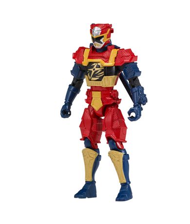 Power Rangers Super Ninja Steel Gold Ranger Action HERO Power up Figure ...
