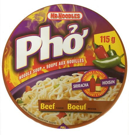 Mr. Noodles Pho Simulated Beef Noodle Soup | Walmart Canada