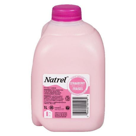 Natrel Strawberry 1% Flavoured Milk - Walmart.ca