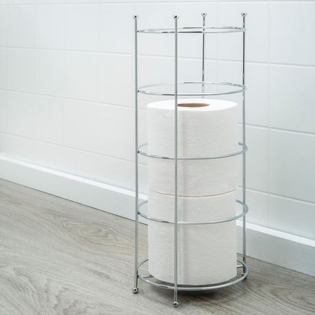 Click here for Bath Styles Paper Holder Stand Chrome 5.5In prices