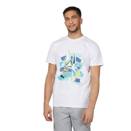 Click here for Mexx Men S T Shirt Crew Neck Short Sleeve Sailing... prices