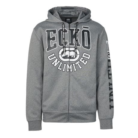 Ecko Unltd. Men’s Sweatshirt Rigid Rhino Zip Sweater Fleece Hoodie ...