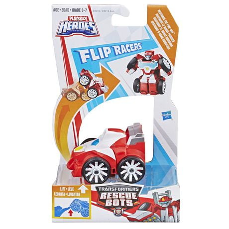 Playskool Heroes Transformers Rescue Bots Flip Racers Heatwave the Fire ...