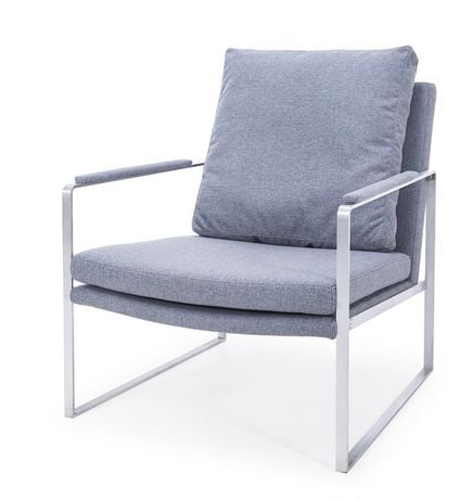 Click here for Plata D Cor Import Inc Arm Chair With Pillow Grey... prices