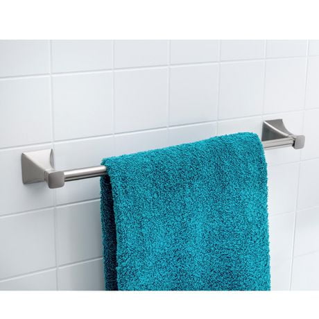 Click here for Bath Styles Towel Rail Brushed Nickel 19.75In H prices