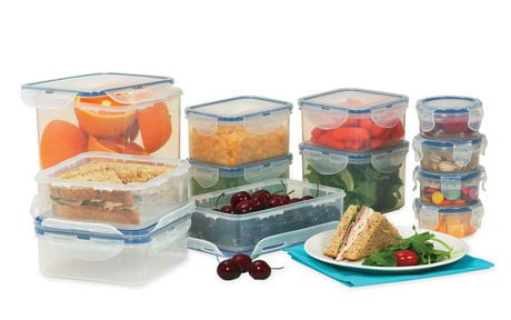 Lock & Lock 24 Piece Food Storage Set - Walmart.ca