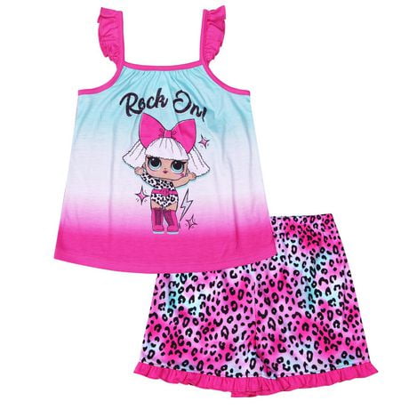 LOL Surprise two piece pajama set for girls | Walmart Canada