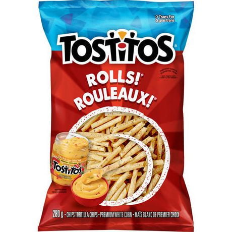 Tostitos Rolls! Premium White Corn Tortilla Chips - Walmart.ca